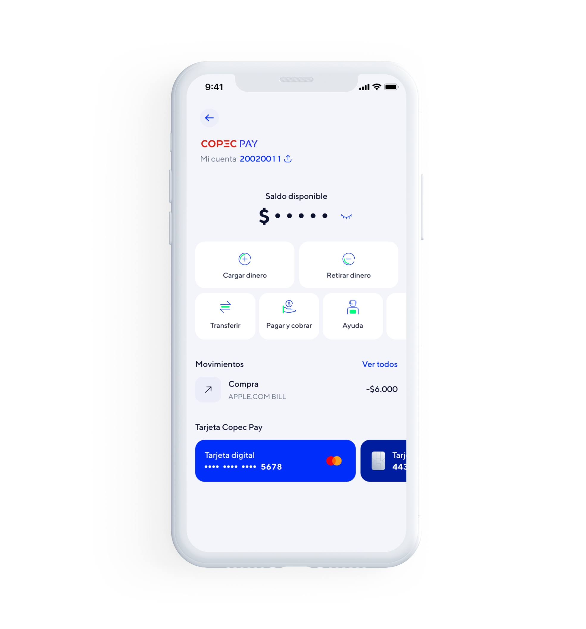 Copec Pay: gestiona tu cuenta de forma segura | app Copec