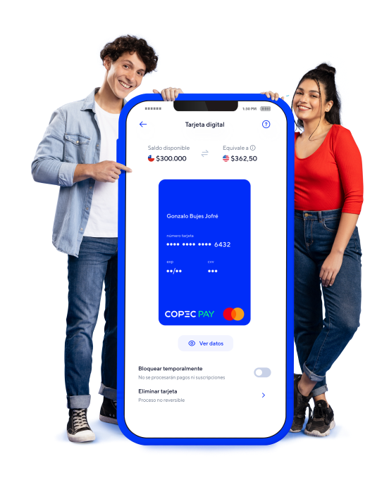 Tarjeta digital: un mundo de beneficios | app Copec